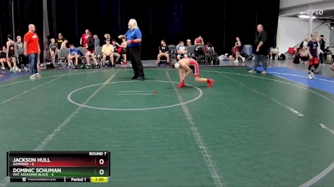 84 lbs Round 7 (8 Team) - Jackson Hull, Hammers vs Dominic Schuman, Mat ...