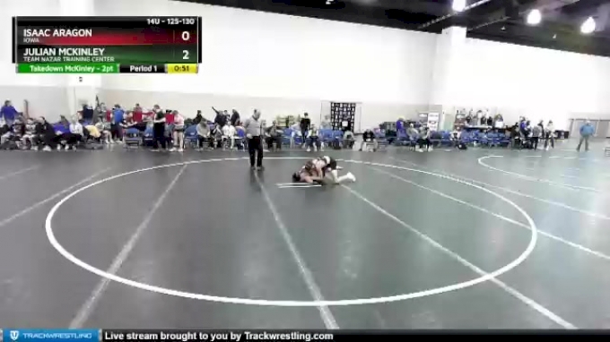 125-130 lbs Quarterfinal - Julian McKinley, Team Nazar Training Center ...