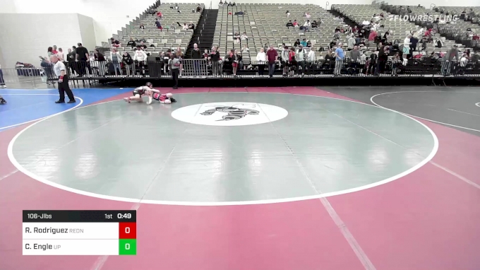 106-J lbs Consi Of 8 #1 - Ronnie Rodriguez, RedNose Wrestling School vs ...