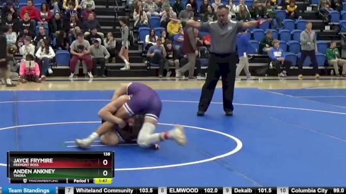 138 lbs 1st Place Match - Anden Ankney, TINORA vs Jayce Frymire ...