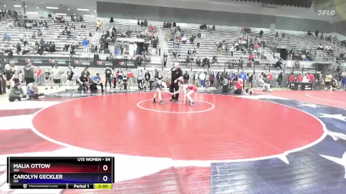 54 lbs Semifinal - Malia Ottow, WA vs Carolyn Geckler, OH