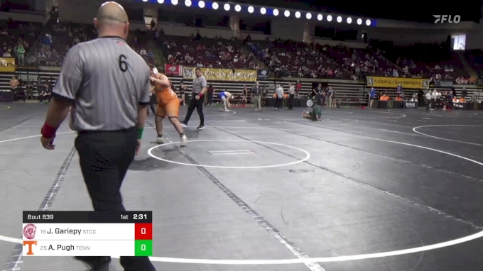 285 lbs Consi Of 8 #1 - Jacob Gariepy, Springfield Tech CC vs Austin ...