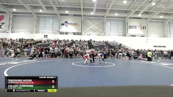 66 lbs Champ. Round 2 - Theodore Moyer, Journeymen Wrestling Club vs ...