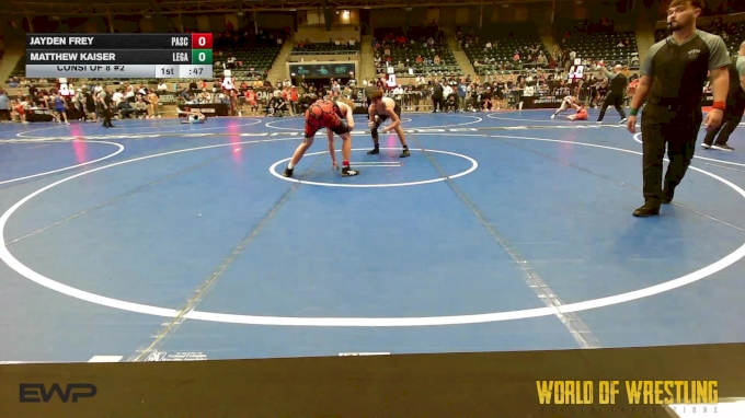 157 lbs Consi Of 8 #2 - Jayden Frey, Pasco Wolfpack Wrestling Club vs ...