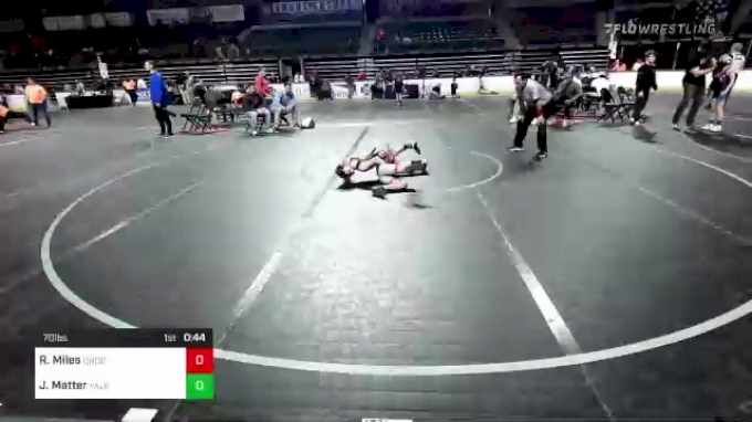 70 lbs 3rd Place - Reid Miles, Underground WC vs John Matter, Yale Street