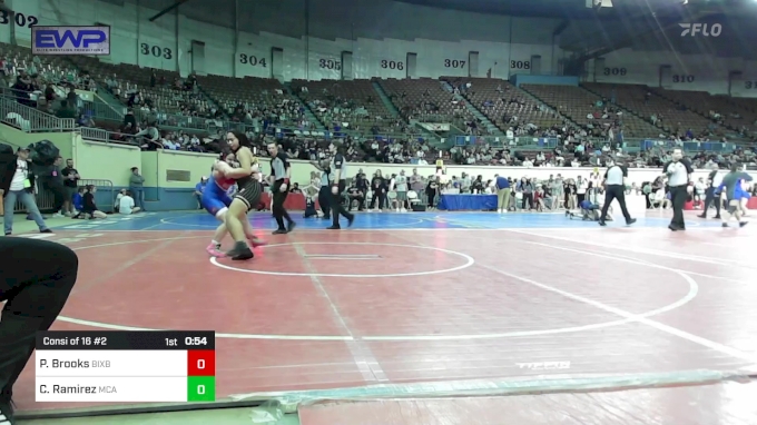 161 lbs Consi Of 16 #2 - Piper Brooks, Bixby JH Girls vs Clarissa ...