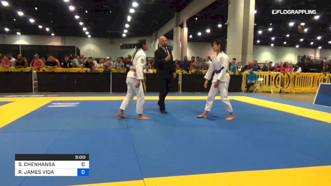 SUPAK CHENHANSA vs RAMONA JAMES VIDA 2019 World Master IBJJF Jiu-Jitsu ...