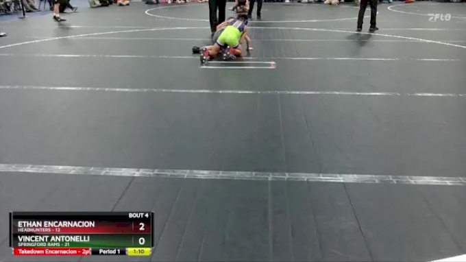 72 lbs Placement (4 Team) - Ethan Encarnacion, Headhunters vs Vincent ...