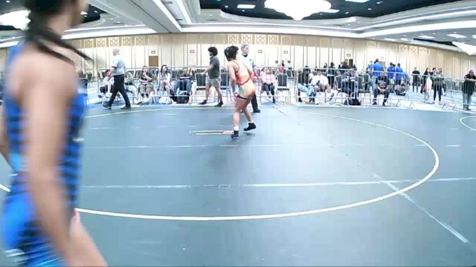 109 lbs 2nd Place - Auriana Wakinekona, Grapplers HI vs Giada Tanahara ...