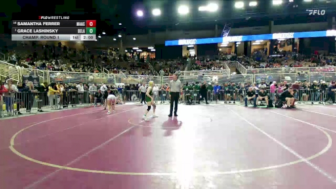 115 lbs Champ. Round 1 - Grace Lashinsky, Deland vs Samantha Ferrer ...