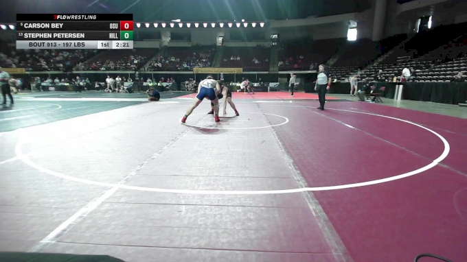 197 lbs Consi Of 8 #1 - Carson Bey, Ohio State vs Stephen Petersen ...