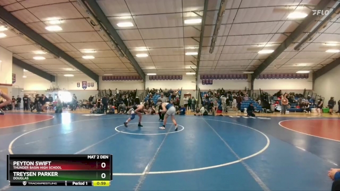 150 lbs Cons. Semi - Treysen Parker, Douglas vs Peyton Swift, Thunder ...