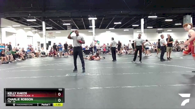 152 lbs Round 5 (6 Team) - Charlie Robson, TSB vs Kelly Kakos, Steller ...