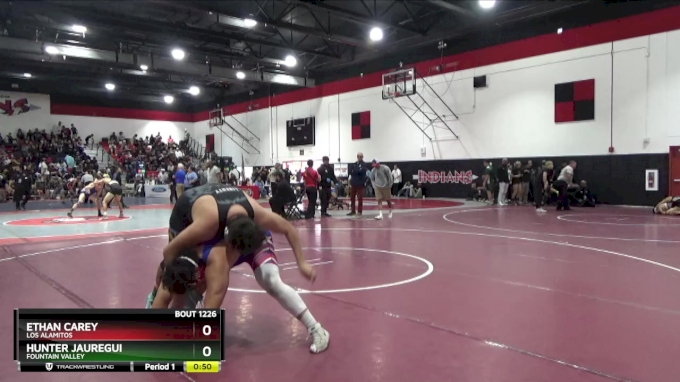 106 lbs Cons. Round 2 - Ethan Carey, Los Alamitos vs Hunter Jauregui ...