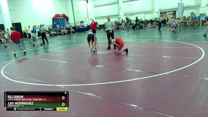 113 lbs Round 1 (16 Team) - Leo Rodriguez, War Ready vs Eli Dixon, S.E ...