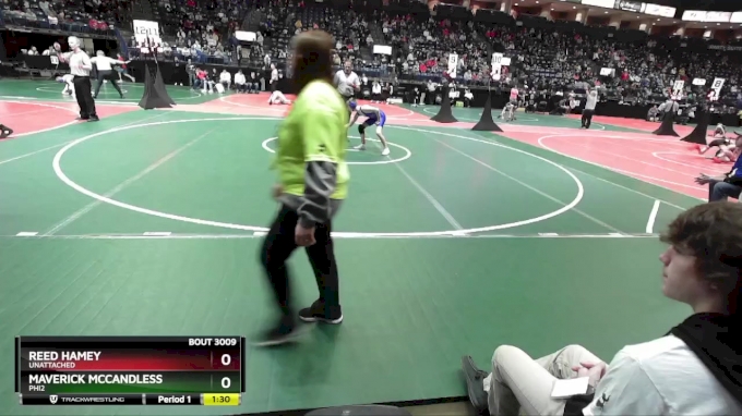 108 lbs Champ. Round 1 - Maverick Mccandless, PHI2 vs Reed Hamey ...