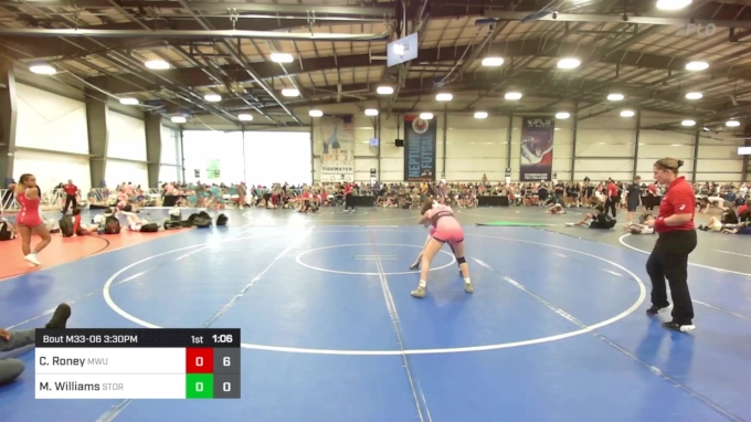 107 lbs Rr Rnd 3 - Clare Roney, MetroWest United vs Mikayla Williams ...