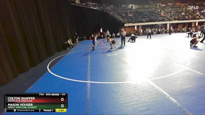 117 lbs Semifinal - Colton Shaffer, Moyer Elite Wrestling vs Mason ...