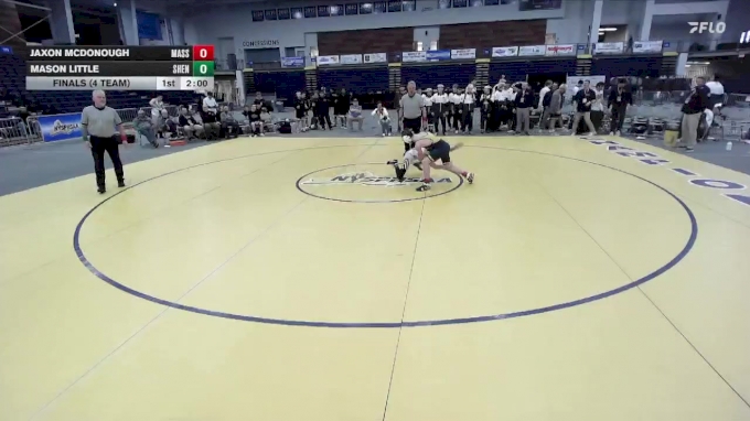 103 lbs Finals (4 Team) - Jaxon Mcdonough, Massapequa vs Mason Little ...