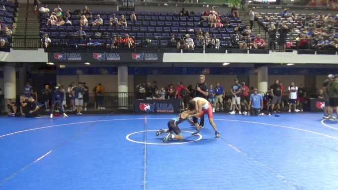 100 lbs Champ. Rd Of 16 - Gaelle Cid, Toss Em Up Wrestling Academy vs ...