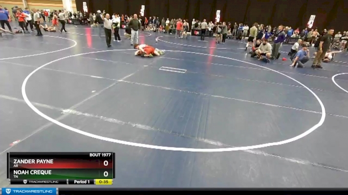 132 lbs Cons. Round 5 - Noah Creque, TN vs Zander Payne, AR 132 lbs Cons. Round 5 - Noah Creque, TN vs Zander Payne, AR