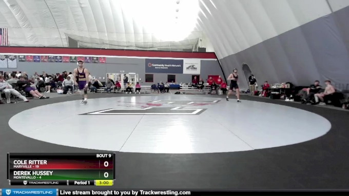 165 lbs Round 3 (8 Team) - Cole Ritter, Maryville vs Derek Hussey ...