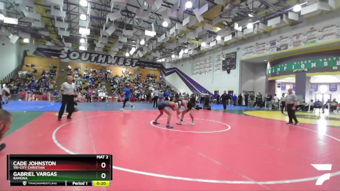 113 Boys Cons. Semi - Gabriel Vargas, Ramona vs Cade Johnston, Tri-City ...