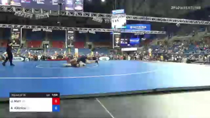 145 lbs Round Of 16 - Jackson Marr, Minnesota vs Aliaksandr Kikiniou ...
