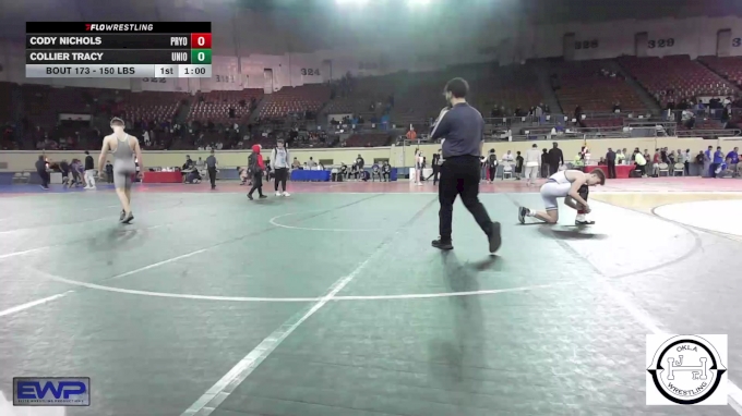 150 lbs Consi Of 32 #2 - Cody Nichols, Pryor Tigers Wrestling vs ...