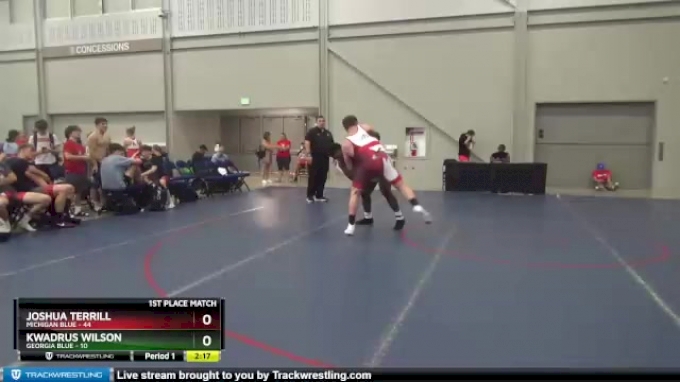 285 lbs Placement Matches (8 Team) - Joshua Terrill, Michigan Blue vs ...
