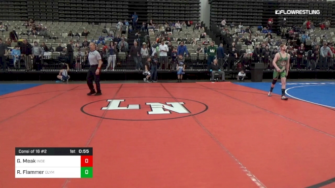 115 lbs Consi Of 16 #2 - Greyson Meak, Independent vs Ryan Flammer, Olympic