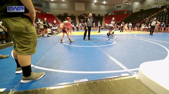 79 lbs Rr Rnd 1 - Matthew Meredith, R.A.W. vs Jagger Autry, Broken ...