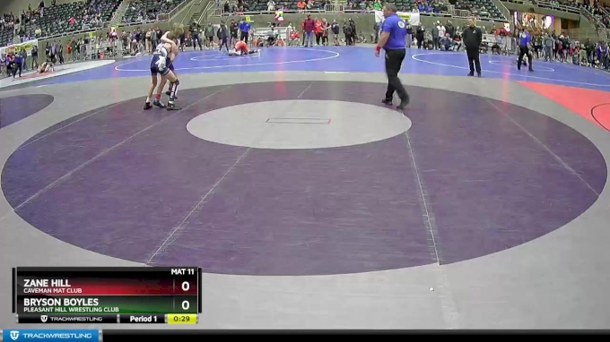 102 lbs Cons. Semi - Bryson Boyles, Pleasant Hill Wrestling Club vs ...