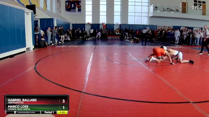 126 lbs Champ. Round 2 - Marco Loss, Council Rock North vs Gabriel ...