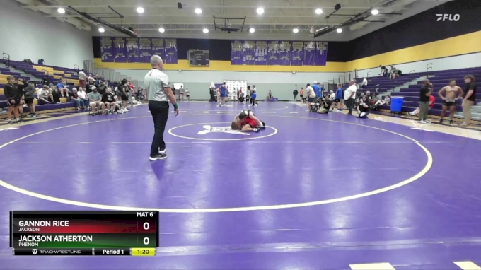 112-120 lbs Round 5 - Jackson Atherton, PHENOM vs Gannon Rice, Jackson