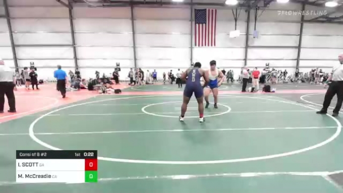 220 lbs Consi Of 8 #2 - ISIAH SCOTT, GA vs Makoa McCreadie, CA