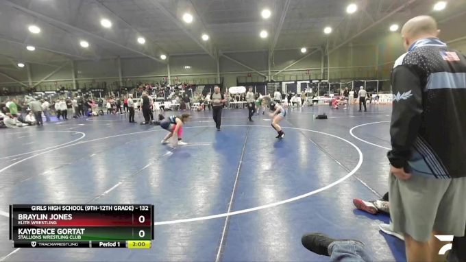 132 lbs Cons. Semi - Kaydence Gortat, Stallions Wrestling Club vs ...