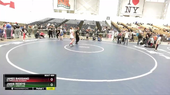 130 lbs Cons. Semi - James Baggiano, B2 Wrestling Academy vs Jakeb ...