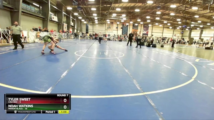 92 lbs Rd# 10- 4:00pm Saturday Final Pool - Tyler Sweet, Cali Red vs ...