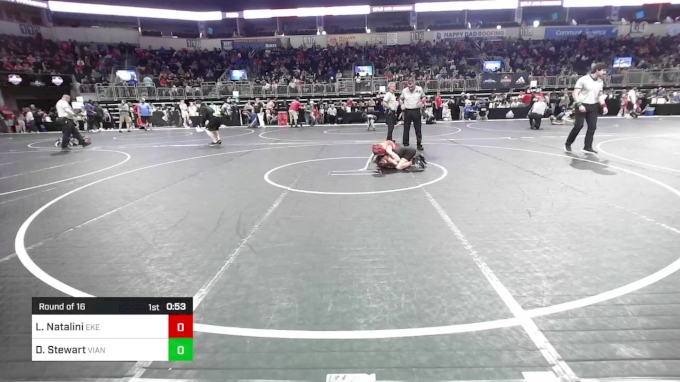72 lbs Round Of 16 - Lucas Natalini, East Kansas Eagles vs Daxton ...