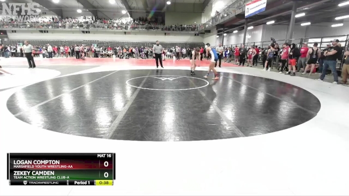 140 lbs Cons. Round 4 - Zekey Camden, Team Action Wrestling Club-A vs ...