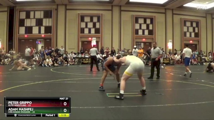 220 lbs Round 2 (6 Team) - Peter Grippo, Elite Wrestling vs Adam ...