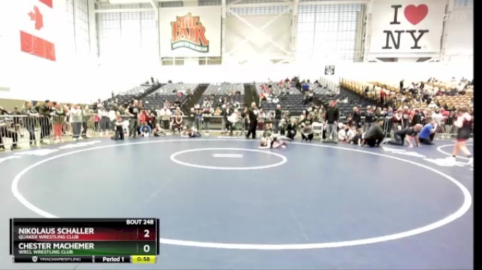 75 lbs Quarterfinal - Chester Machemer, WRCL Wrestling Club vs Nikolaus ...