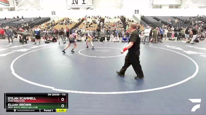 113 lbs Semifinal - Dylan Scammell, Star Wrestling vs Elijah Brown ...