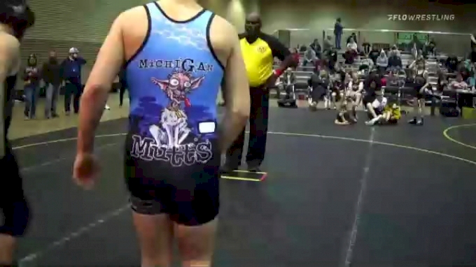 135 lbs Round 2 (4 Team) - Ryder Balkema, Michigan Mutts vs Jake ...