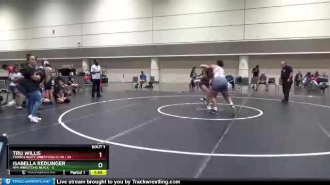 222 lbs Finals (2 Team) - Isabella Redlinger, RPA Wrestling Black vs ...