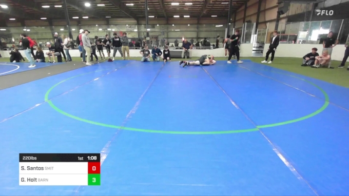 220 lbs Semifinal - Scott Santos, Smittys Barn vs Gabriel Holt, Smittys ...