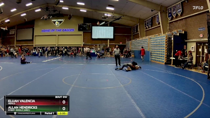 125 lbs Semifinal - Allan Hendricks, Embry-Riddle (Ariz.) vs Elijah ...