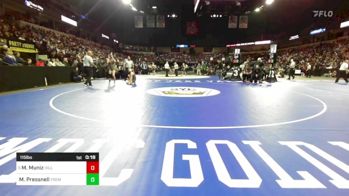 115 lbs Consi Of 4 - Mackenzie Muniz, Hillcrest vs Myra Pressnell ...