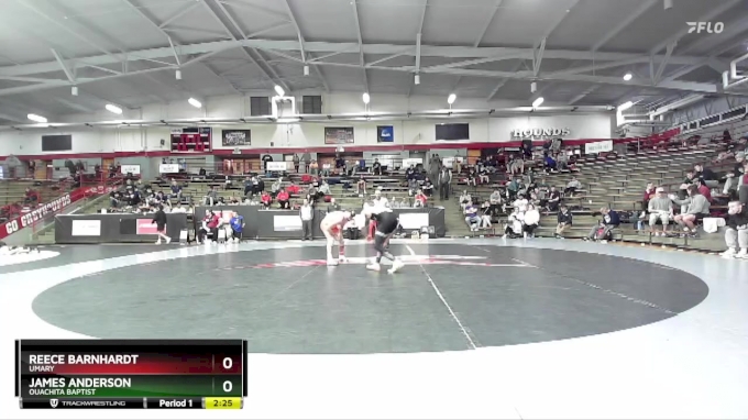 133 lbs Quarterfinal - James Anderson, Ouachita Baptist vs Reece ...